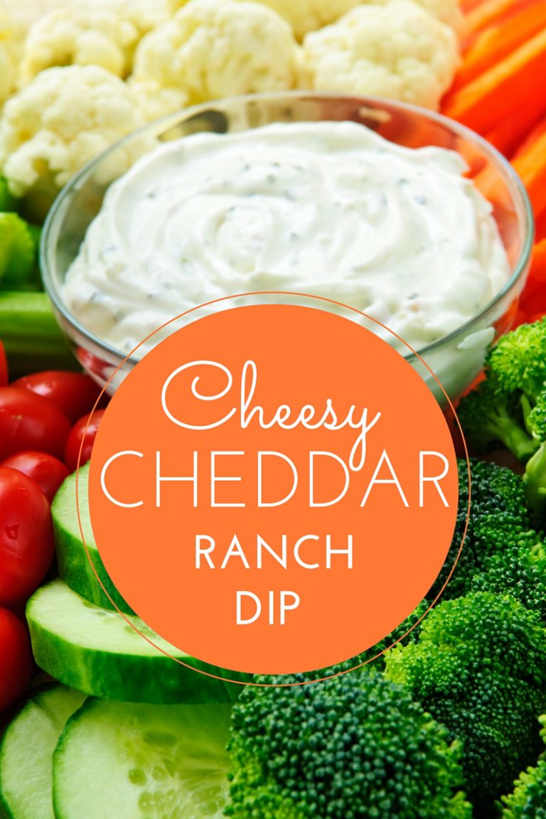 Cheesy Cheddar Ranch Dip - Penny Gibbs
